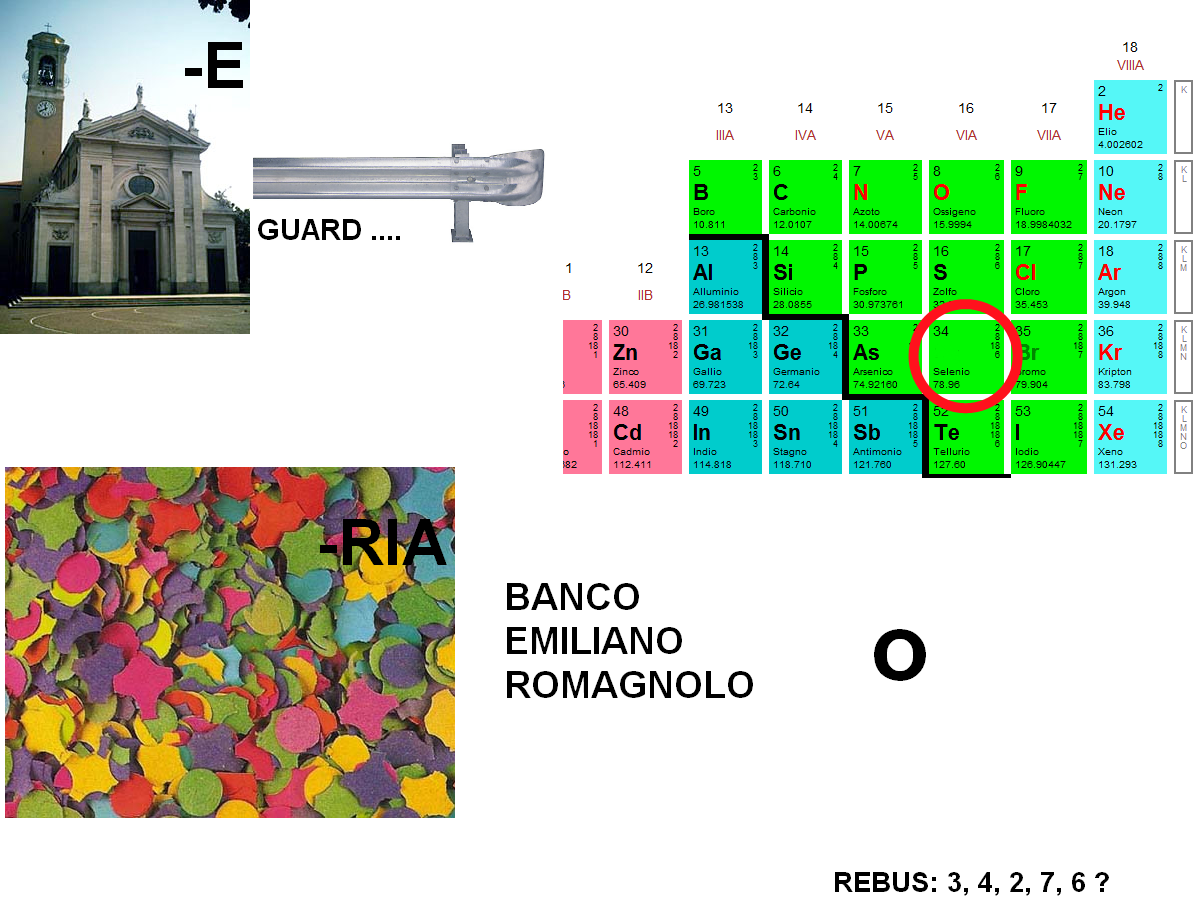 Cos'ho da dire: 2° Rebus