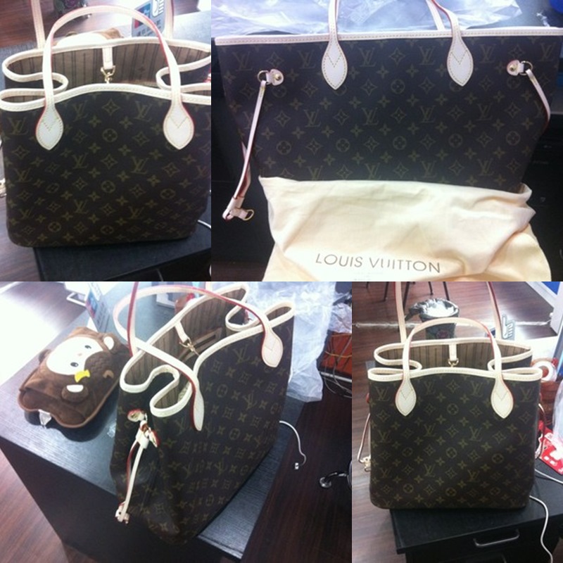 Unnie's Shop: Louis Vuitton Neverfull Monogram Bag (Replica)