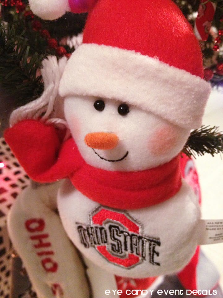 Eye Candy Creative Studio: {HOME} Man Cave Christmas Decor + OSU Tree