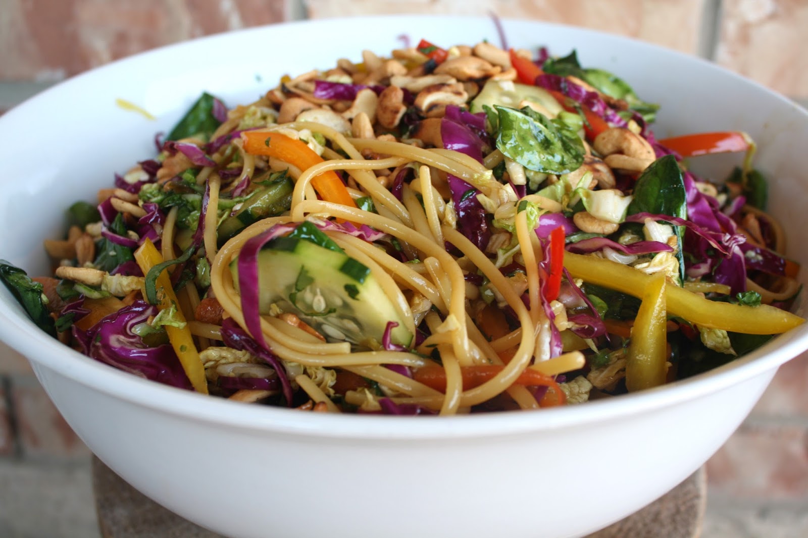what's for dinner?: asian noodle salad... 30 minutes