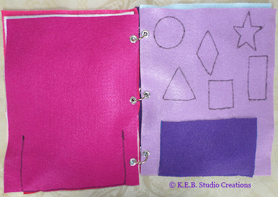 K.E.B. Studio Creations: Making Quiet Books