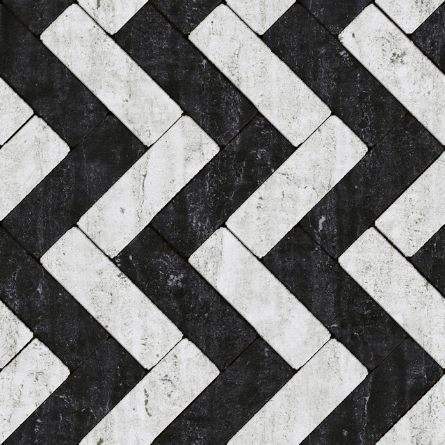 Seamless Black White Marble Tile + (Maps) | Texturise Free Seamless ...