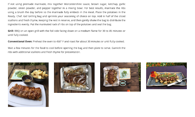 Avanti Cafe Musings: BBQ Marinated Ribs & Baby Spuds :: Chef Mark ...