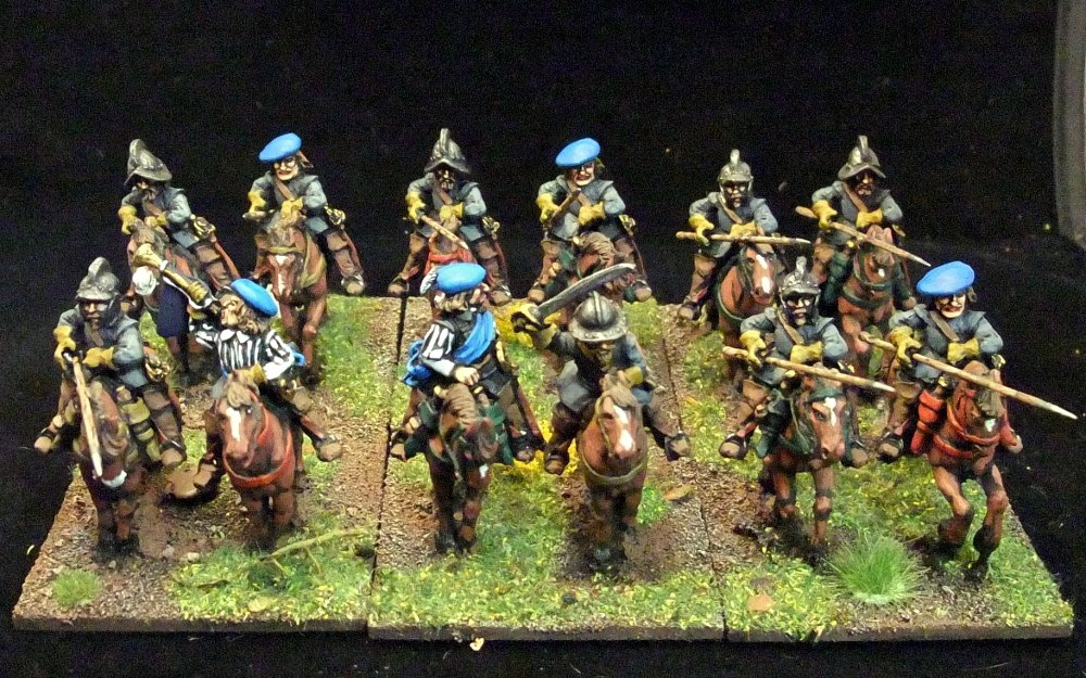 Analogue Hobbies: From JamesB: 25mm ECW Scottish Lancers (120 points)