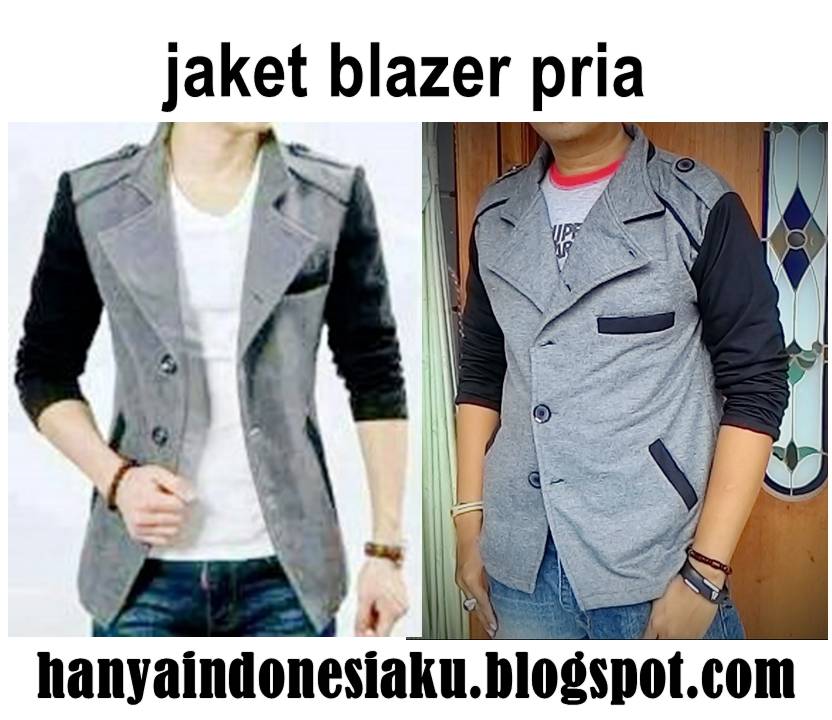 Jaket Blazer Pria , gaul dan trendy bisa dipakai santai maupun resmi ...