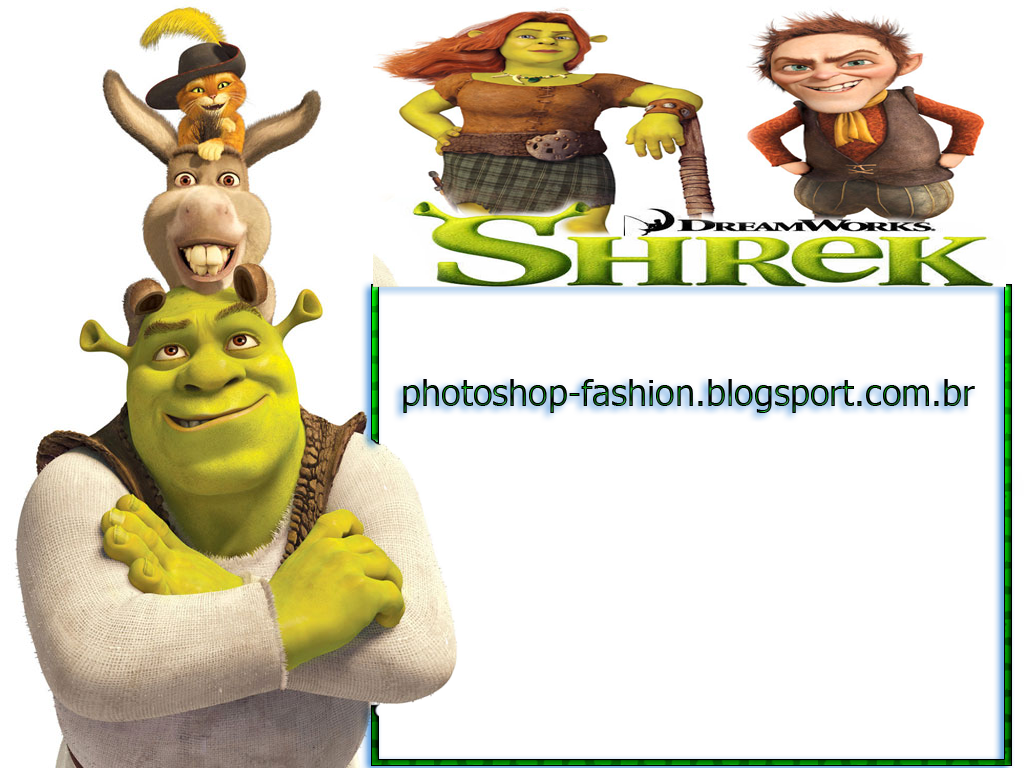 Art´s e Vetores : moldura sherek