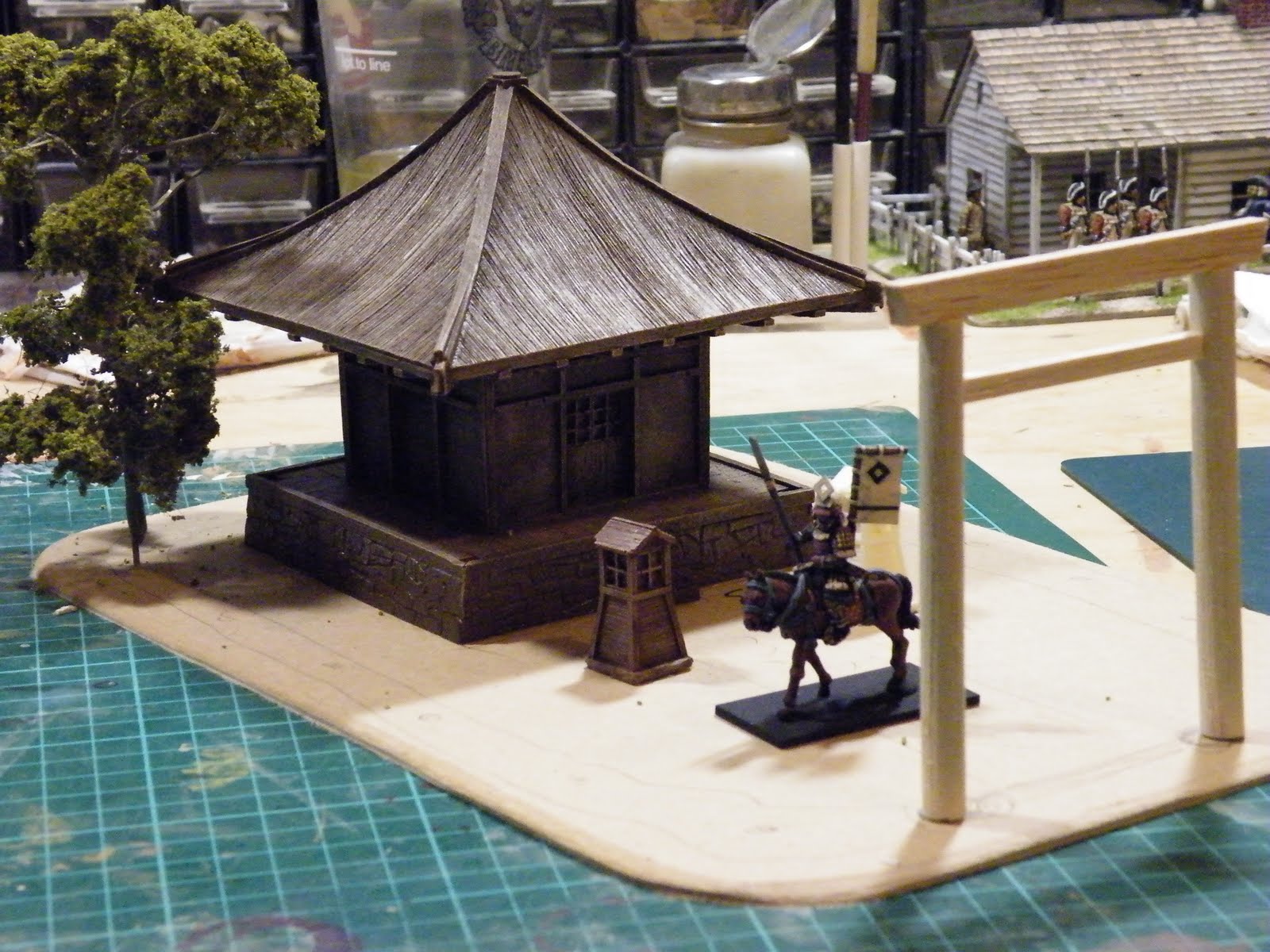 Jimbibblyblog: 28mm Samurai terrain (roadside shrine)