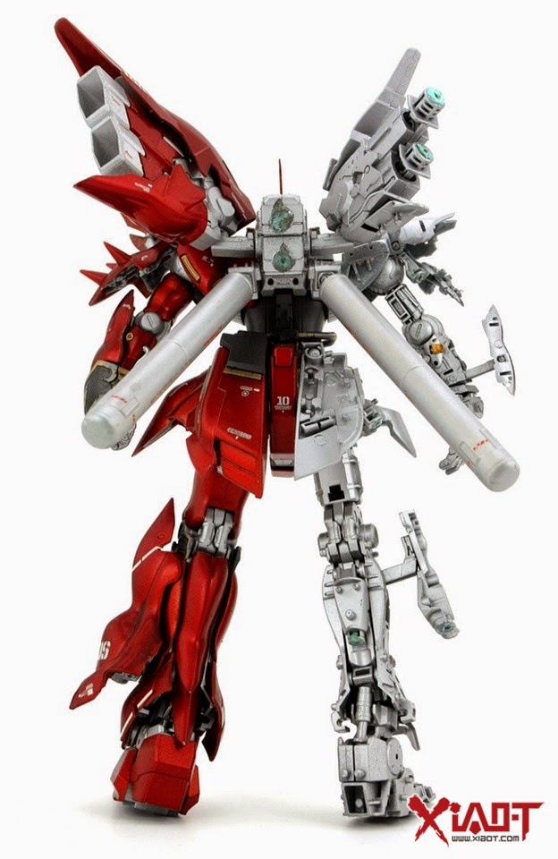 GUNDAM GUY: MG 1/100 Sinanju [Inner Frame] - Painted Build