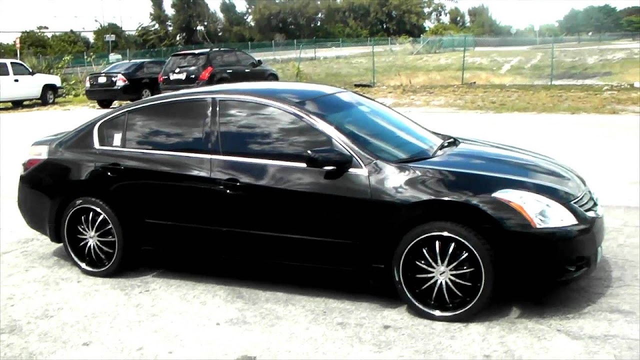 Matte Black Nissan Altima - Black Choices