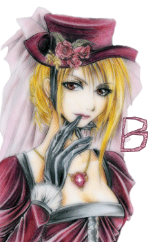 Alfabeto chica anime, tintineante. - Oh my Alfabetos!