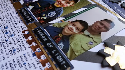 Erin Reed Makes: Cub Scout Rank Advancement - Scrapbook Page: Creating ...