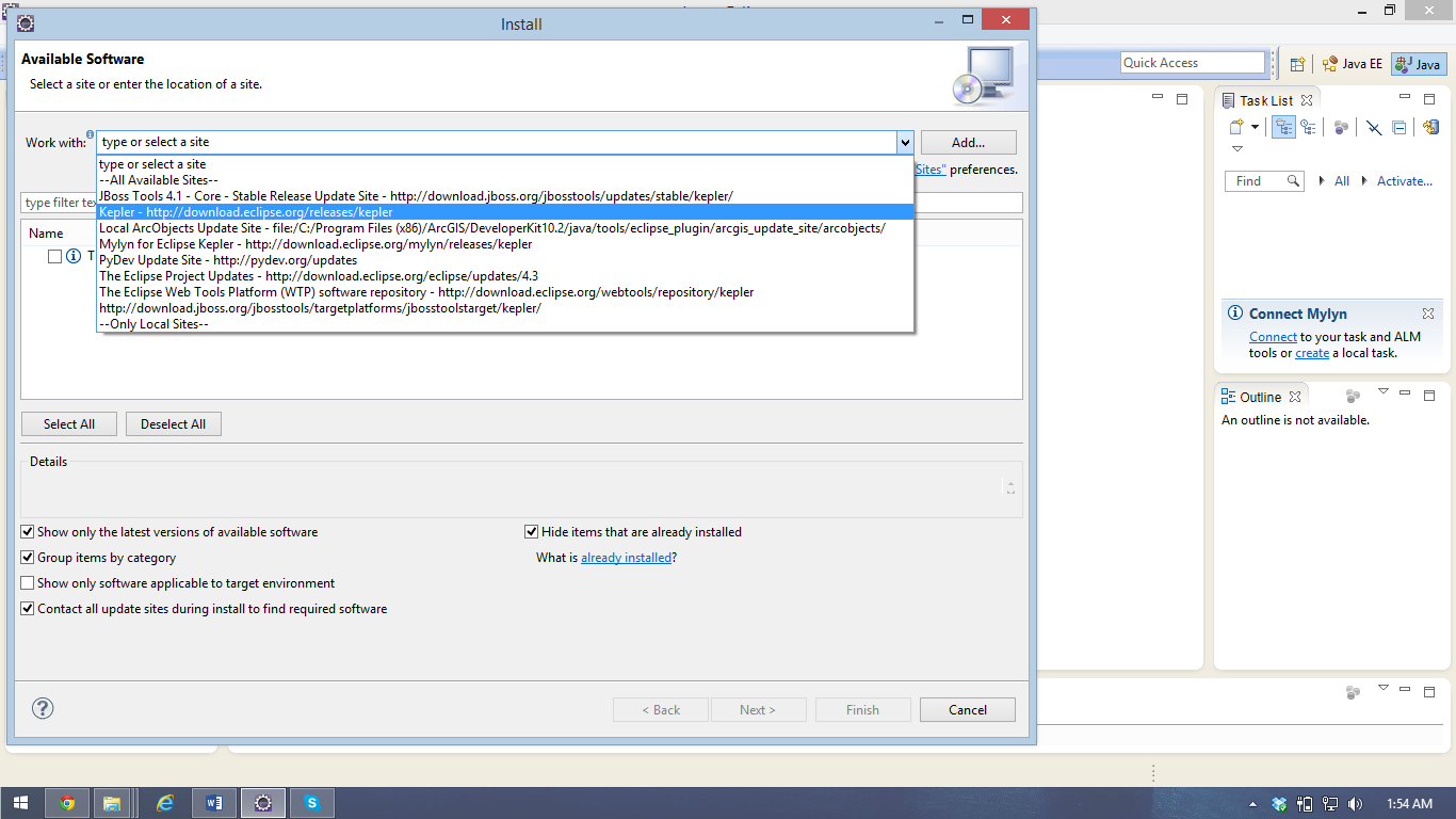 GIS Developer Help: Configure Eclipse for Arcobjects SDK for Java