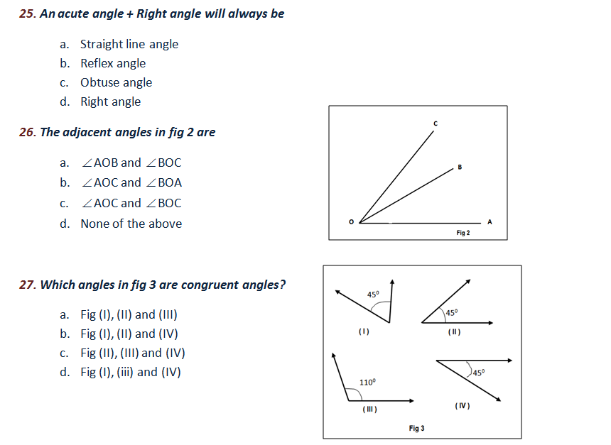 ZED FOUNDATION COURSE: BASIC GEOMETRICAL IDEAS (MCQ 51 Questions)