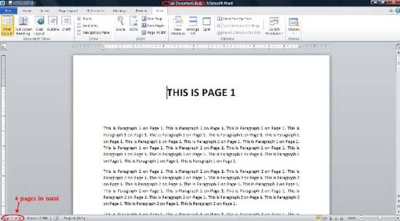 Simple Tricks For Reorder Pages In Microsoft Word 2010 Computer Tricks And Tips simple-tricks-for-reorder-pages-in-microsoft-word-2010-computer-tricks-and-tips