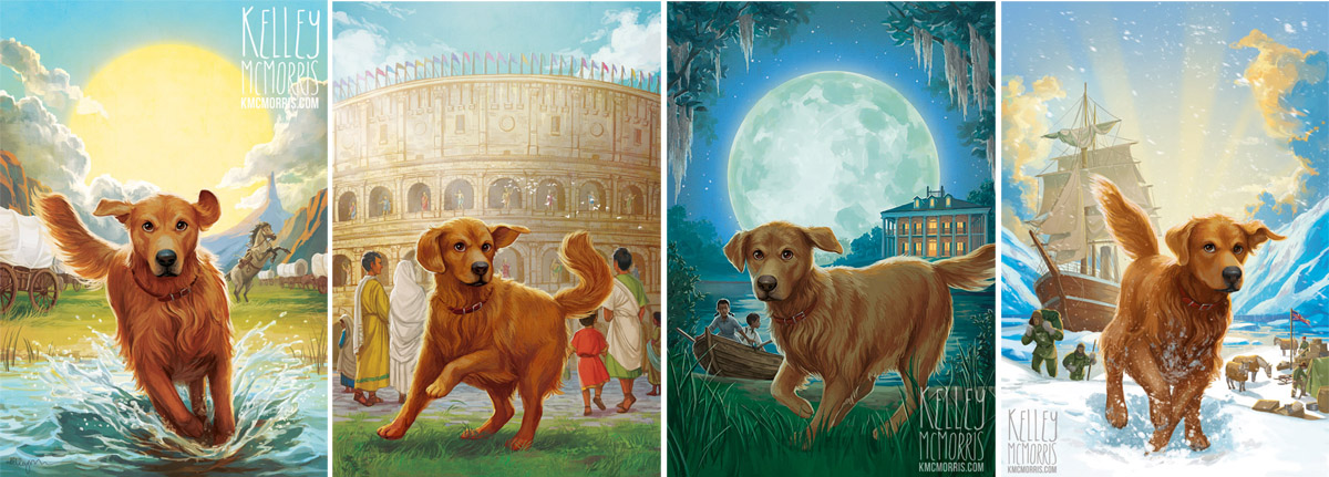 Kelley McMorris illustration: Ranger in Time: Journey Through Ash and Smoke