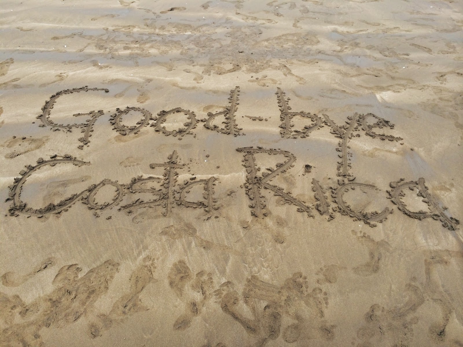 Costa Rica Scavenger Hunt....: Good-Bye Costa Rica...