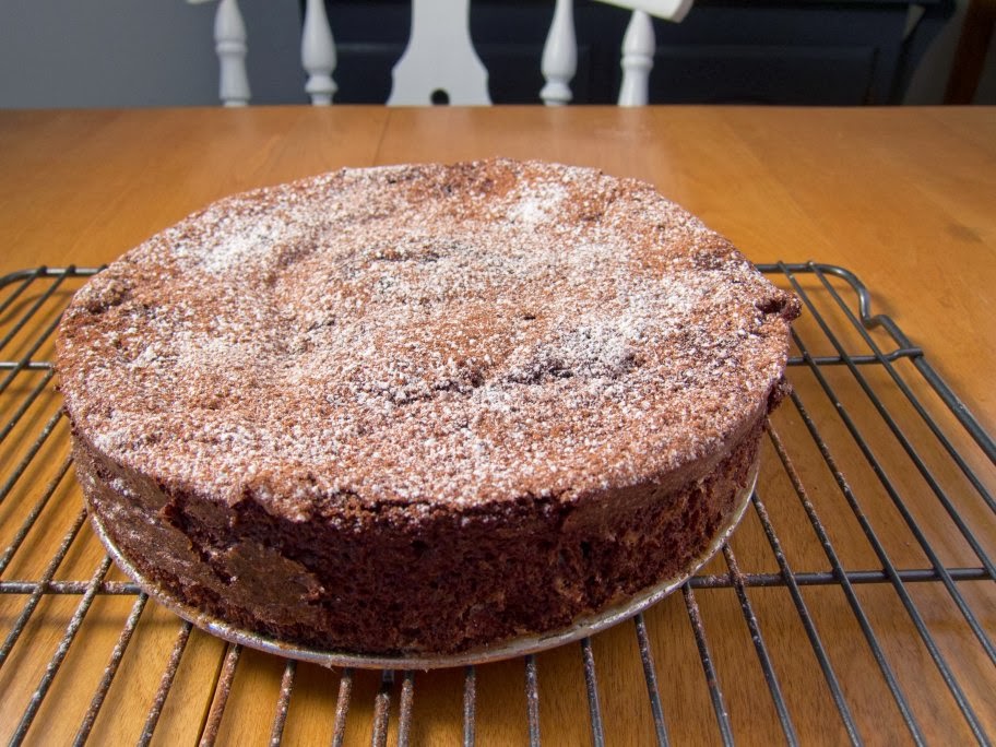 Gavin's Cooking: Chocolate Fallen Souffle Cake