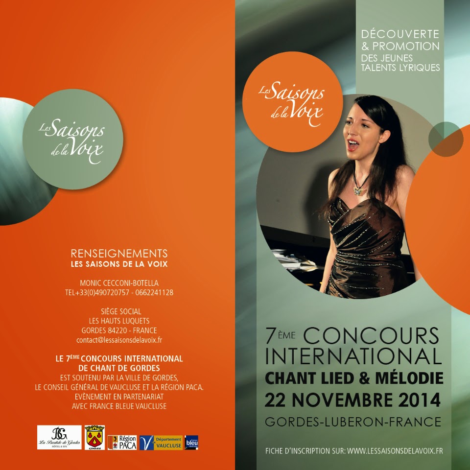 Les saisons de la voix: Concours Lied et mélodie de Gordes, le 22 ...