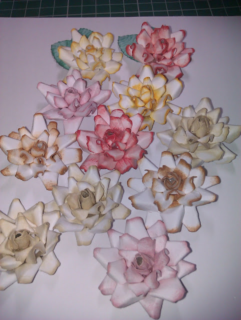 Flower Tutorial - Spellbinders Rose Creations Die Flower