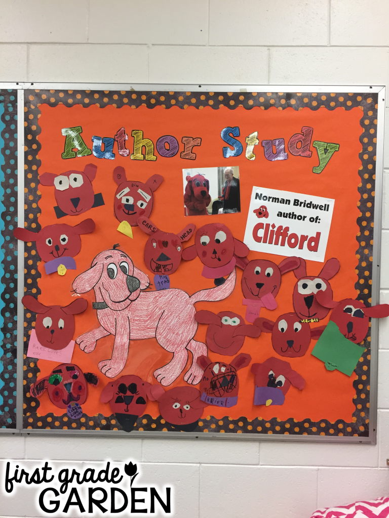 First Grade Garden: Daily Schedule - Author Study