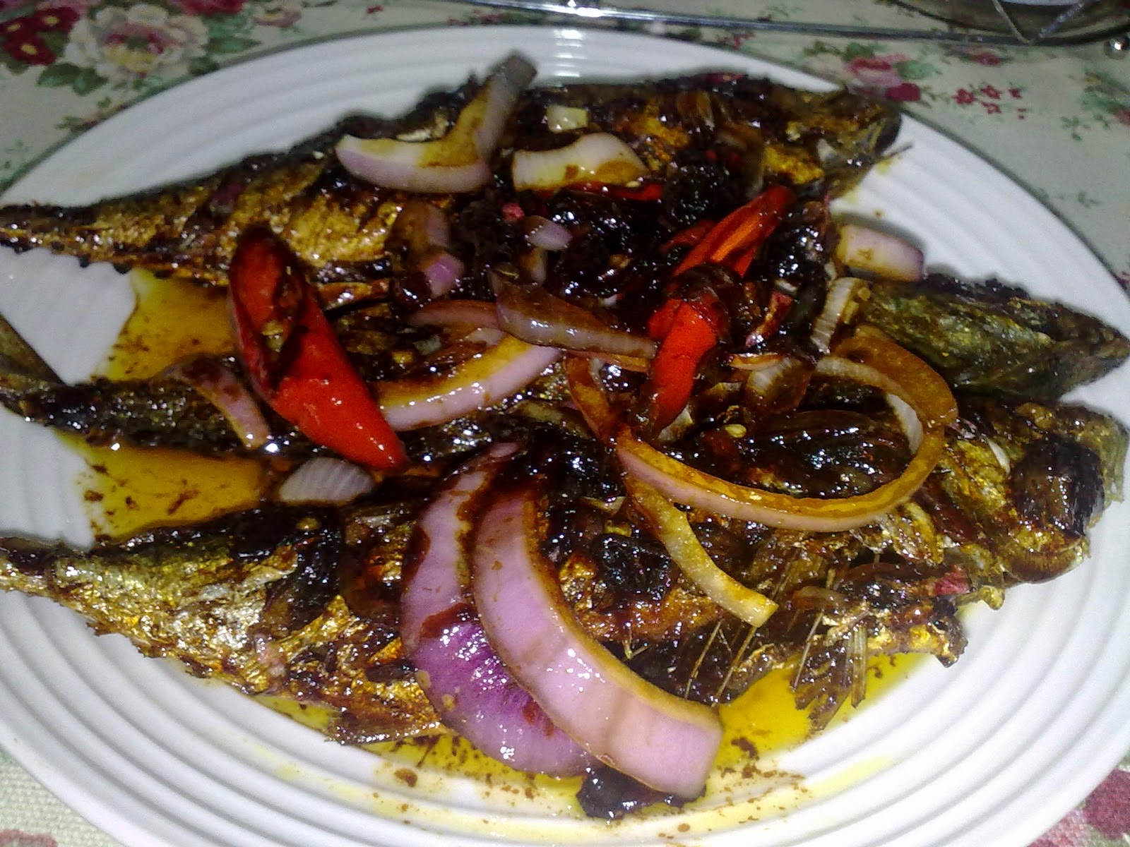 Kak Riona Resepi Ita BBQ Black Pepper Sauce: Resepi Ikan Mabong Masak ...