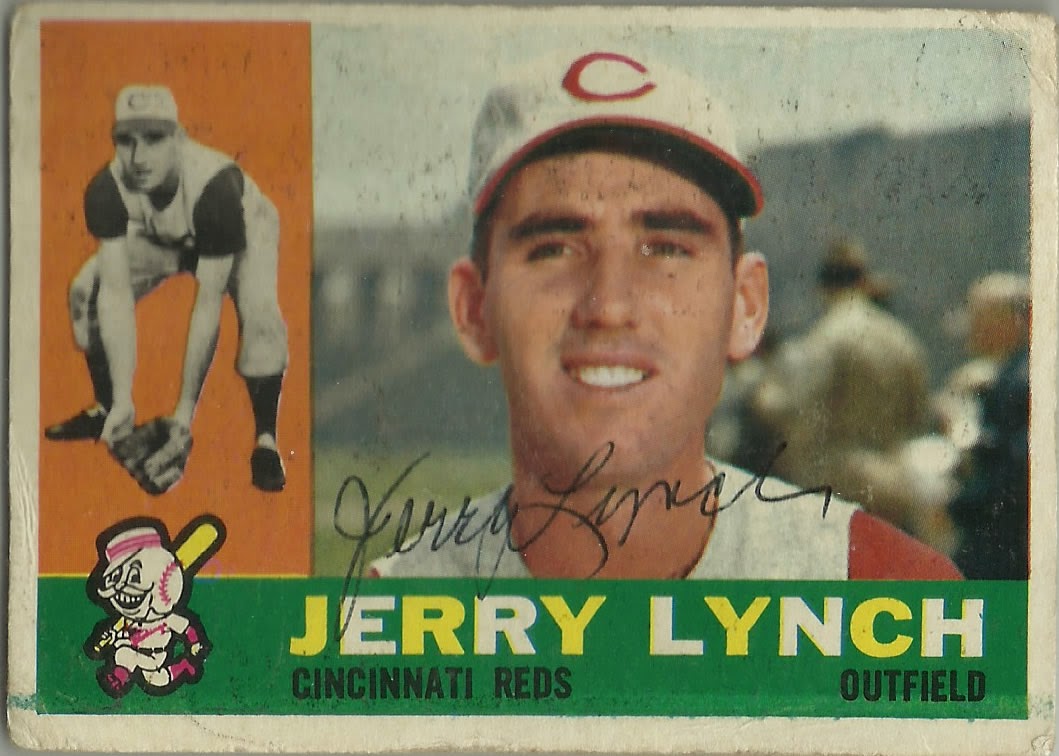 Cincinnati Reds Baseball Card Collector: TTM: Jerry Lynch
