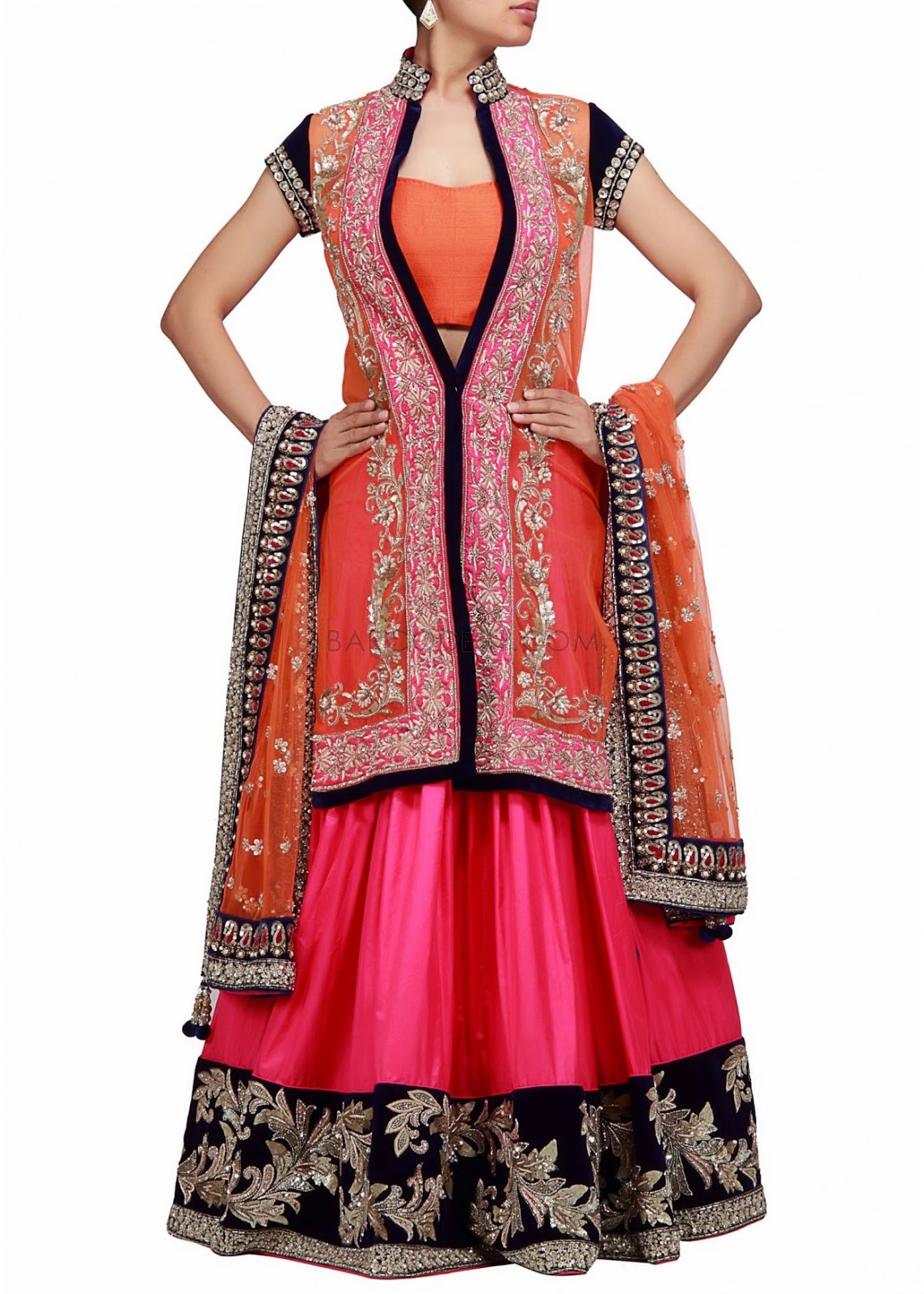 Indian Fashion Blogger: Fancy Lehenga choli for Brides