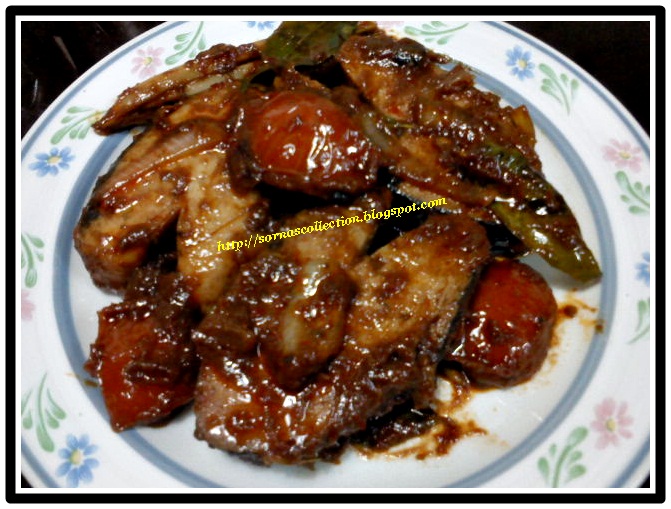 My Recipes: VEGETARIAN FISH IN SPICY SAUCE