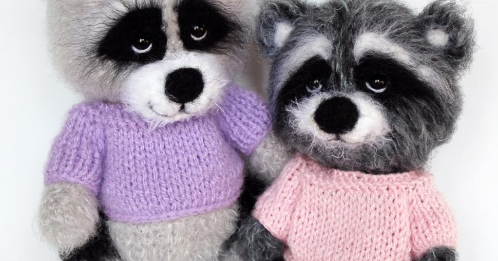 Amigurumis: MAPACHES