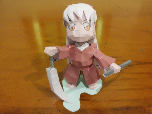 PUTRA'S BLOG: Papercraft Inuyasha - Inuyasha