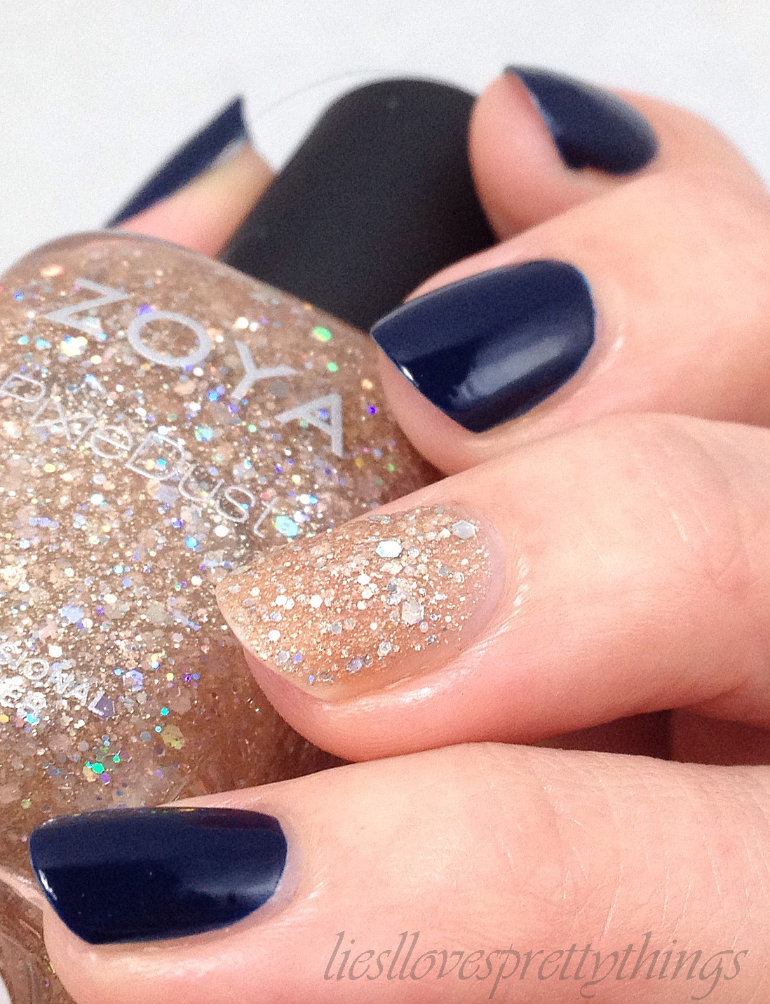 Liesl Loves Pretty Things: Zoya Ryan With Zoya Bar Accents