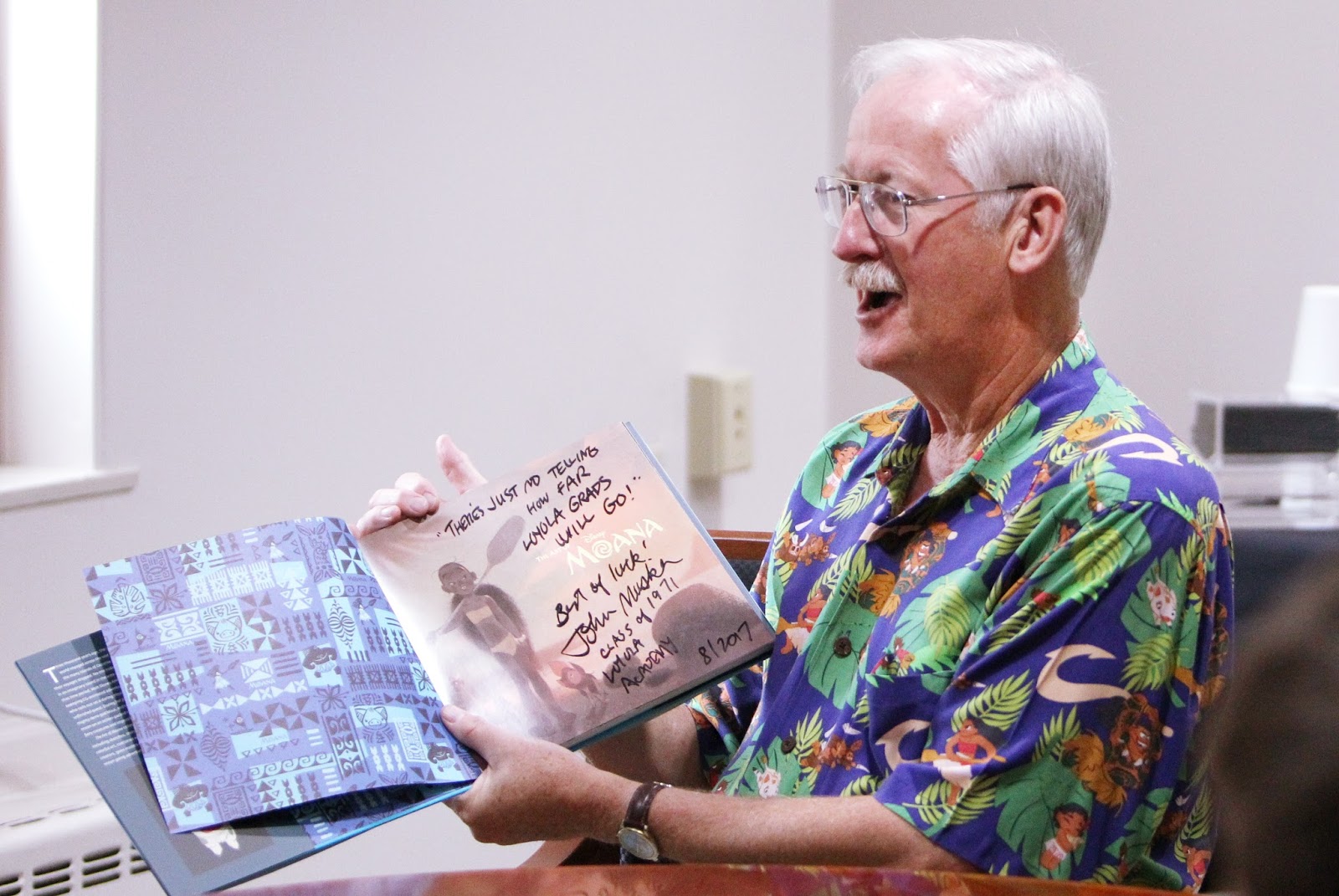 Mark Kodiak Ukena: Disney Animation Director John Musker Visits Loyola ...