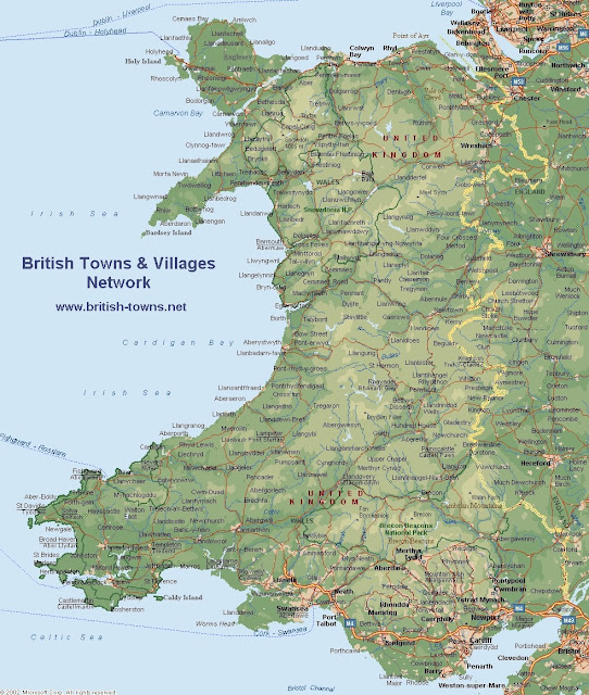 MAPS OF WALES