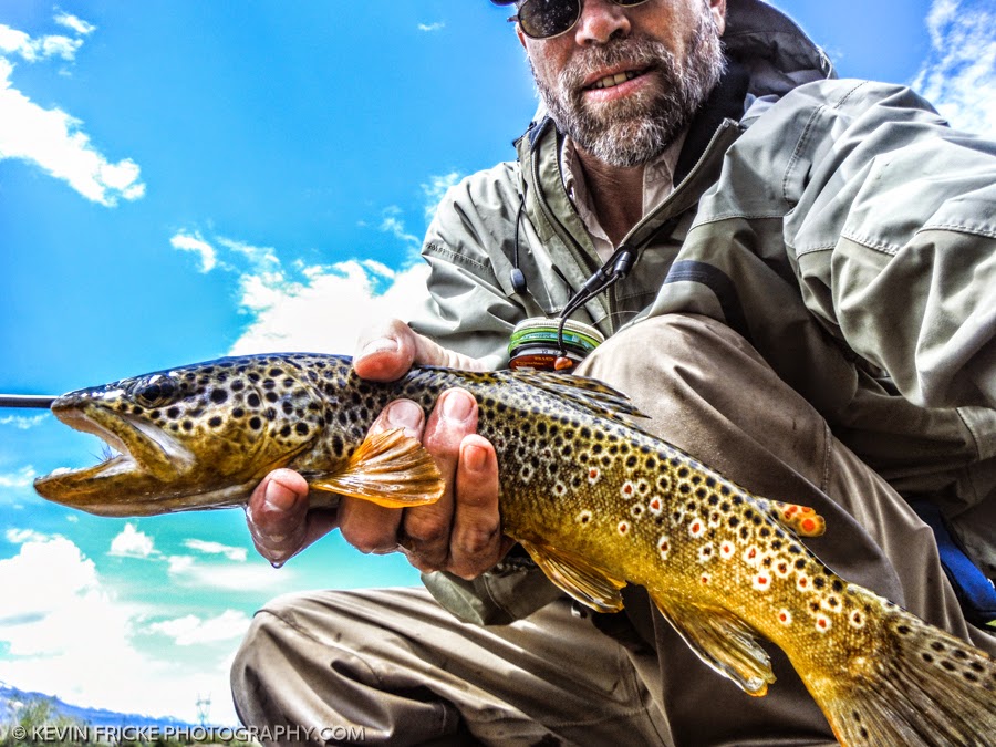 Pond fishing before finishing on the Arkansas
