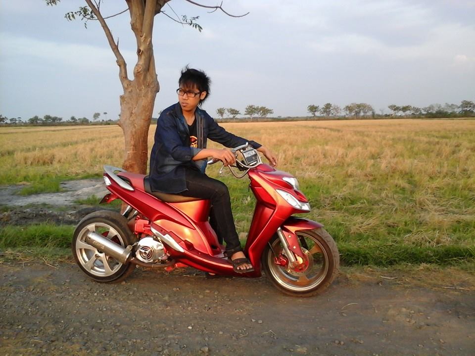 Yamaha Mio Modification Papercraft