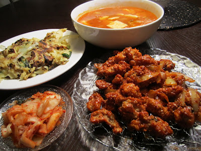 Tong dak: Korean fried chicken