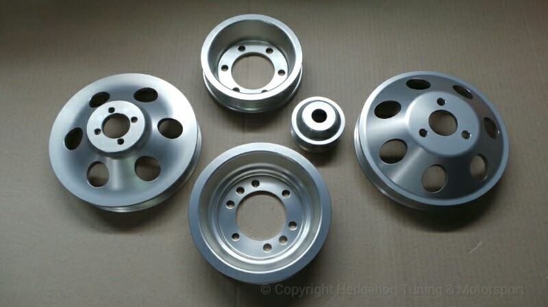 DTM inspired lightweight pulleys for M102 both 8v and 16v - Mercedes ...
