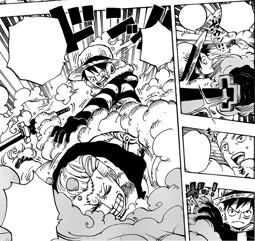 Busoshoku Haki Monkey D Luffy