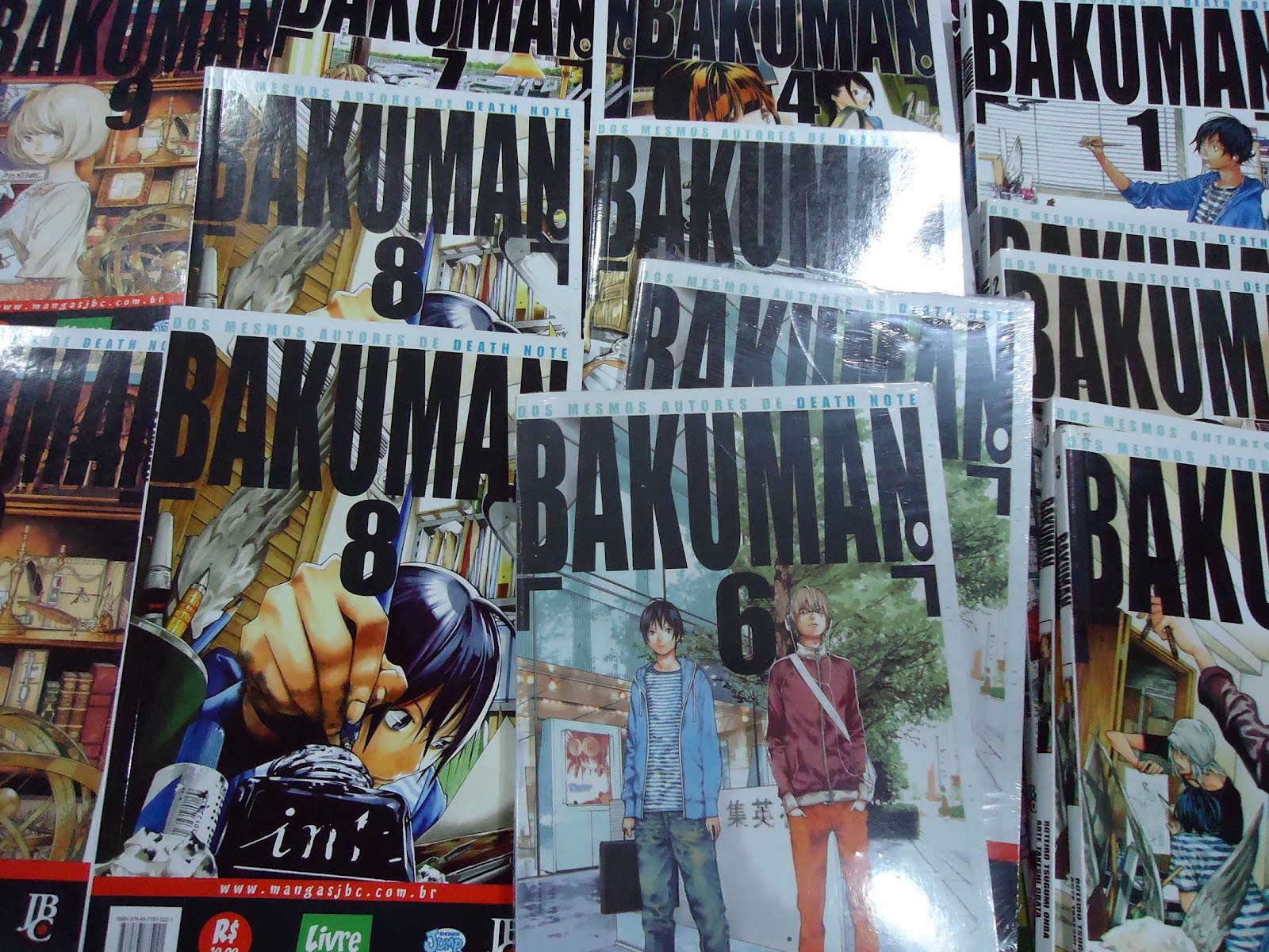 ZONA FRANCA COMICS: BAKUMAN - MANGA 01 AO 09