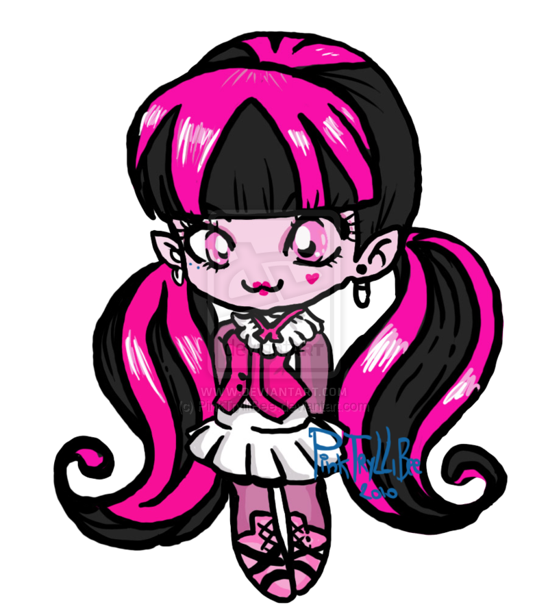 MH tudo love: monster high em chibi