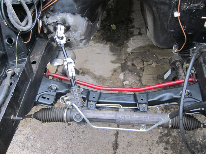 E30 Track car - S50 engine conversion: Front subframe modification