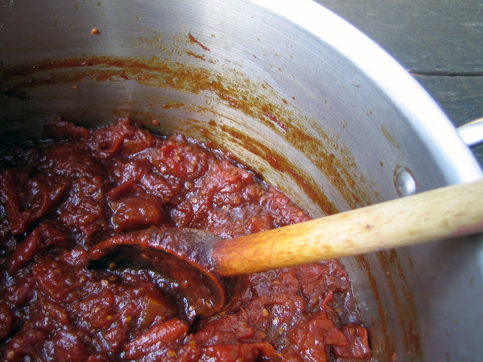 Blue Kale Road: Tomato-Pomegranate Jam for Fun