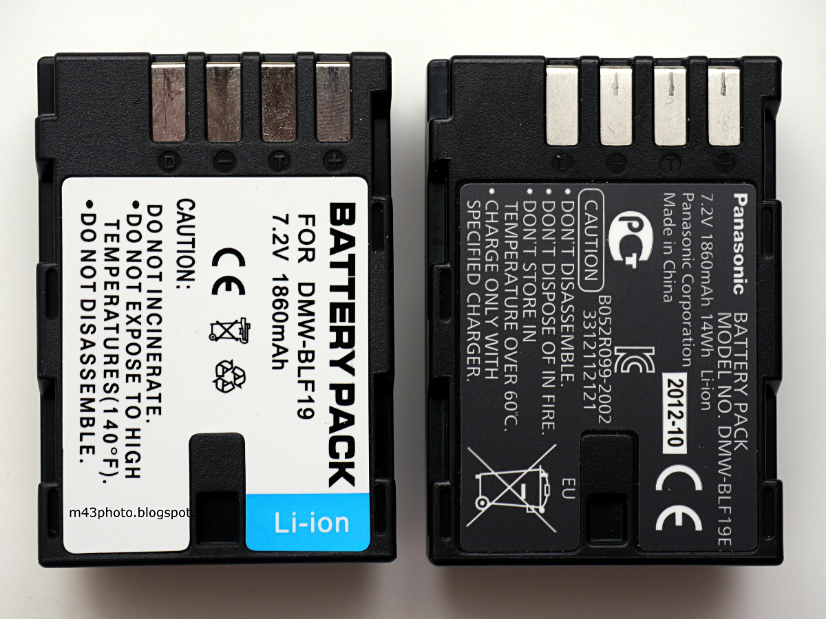 Micro 4/3rds Photography: Third party battery for GH3