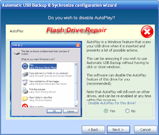 How to automatically backup usb flash drive ? - Flash Drive Repair