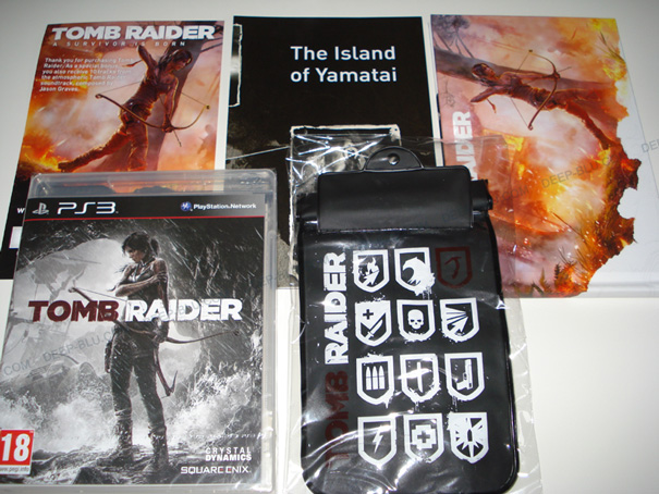 [Unboxing] Tomb Raider Survival Kit: Collector's Edition ~ Deep-blu.com ...