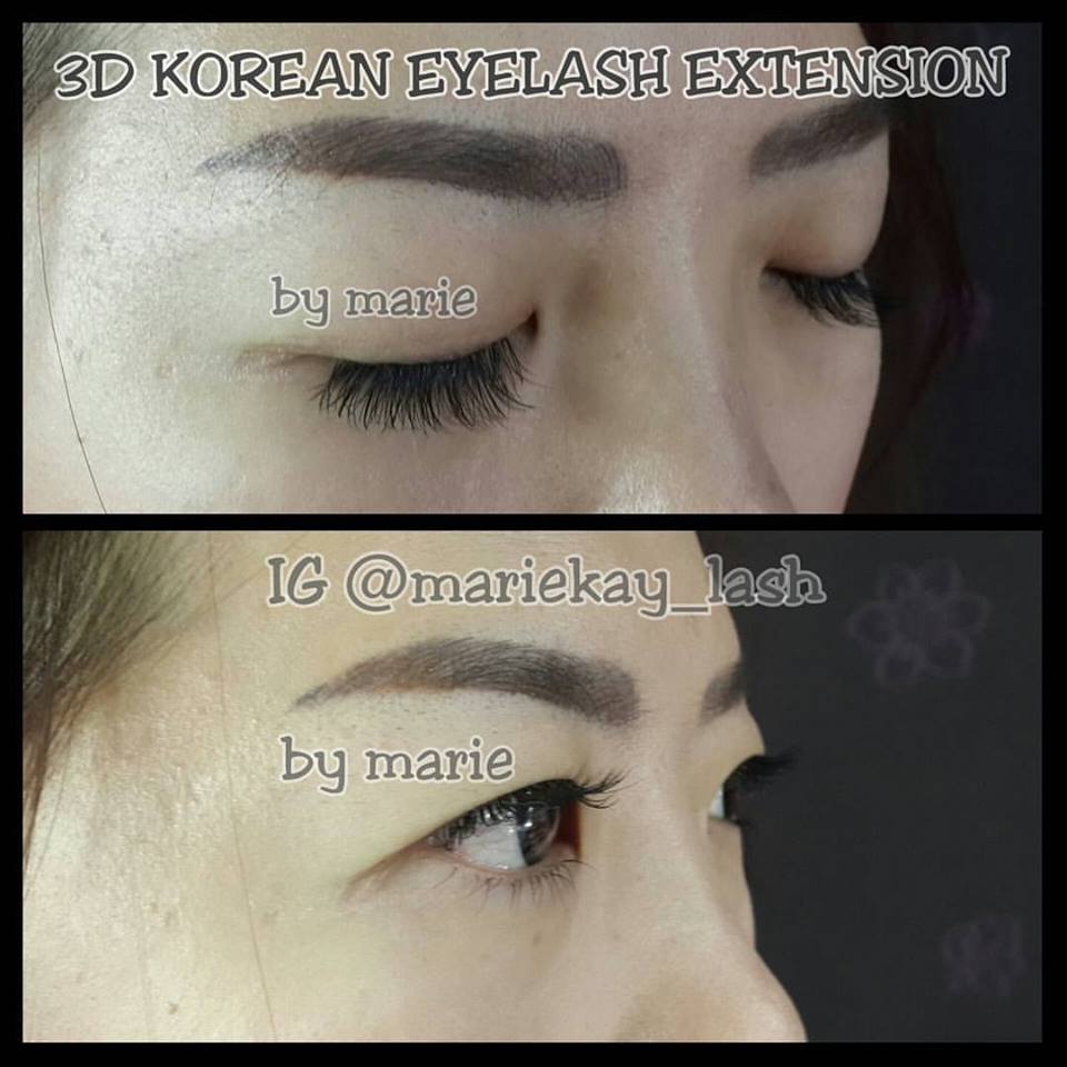 3D KOREAN EYELASH EXTENSION: Menerima Kursus Sulam Alis , Bibir ...