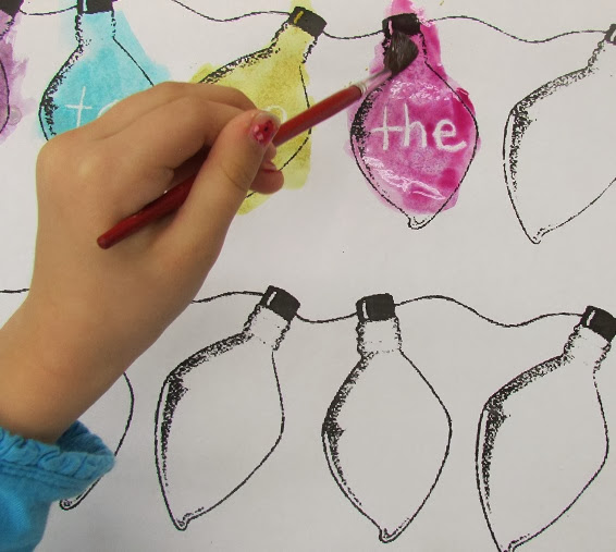 Kindergarten: Holding Hands and Sticking Together: Christmas Lights and ...