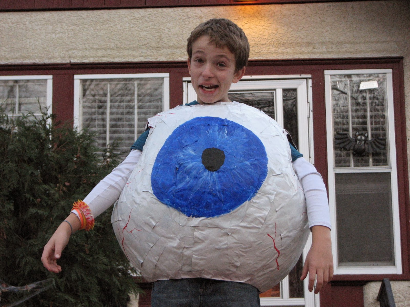 Yarned and Dangerous: Are You Looking At Me? Eyeball Halloween Costume