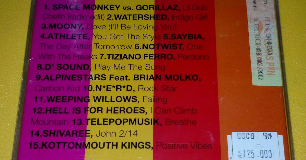 Daftar Lagu Prambors FM Tahun 2000-an