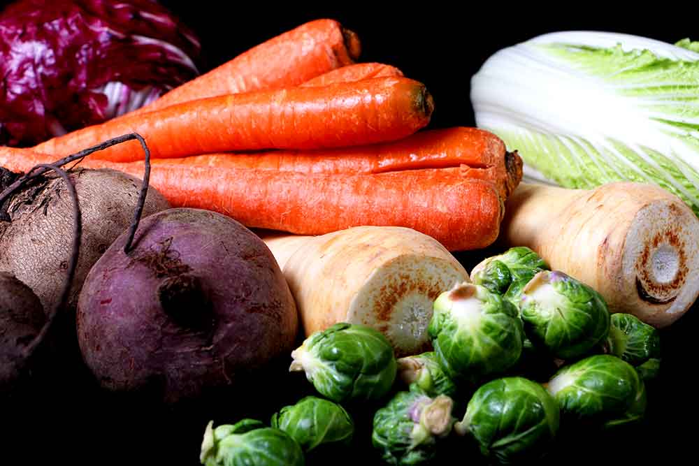 An Eat'n Man: Roasted Vegetables with Apple Cider Vinaigrette